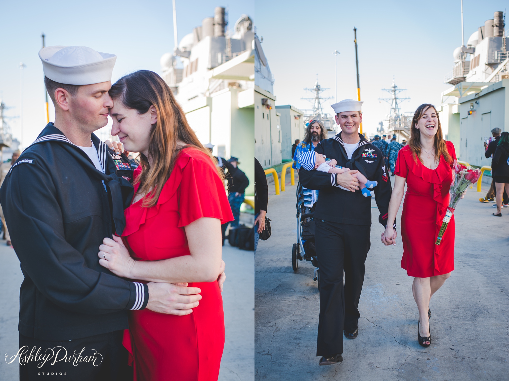IC2 Hickey + USS Cape St George | San Diego Military Homecoming ...