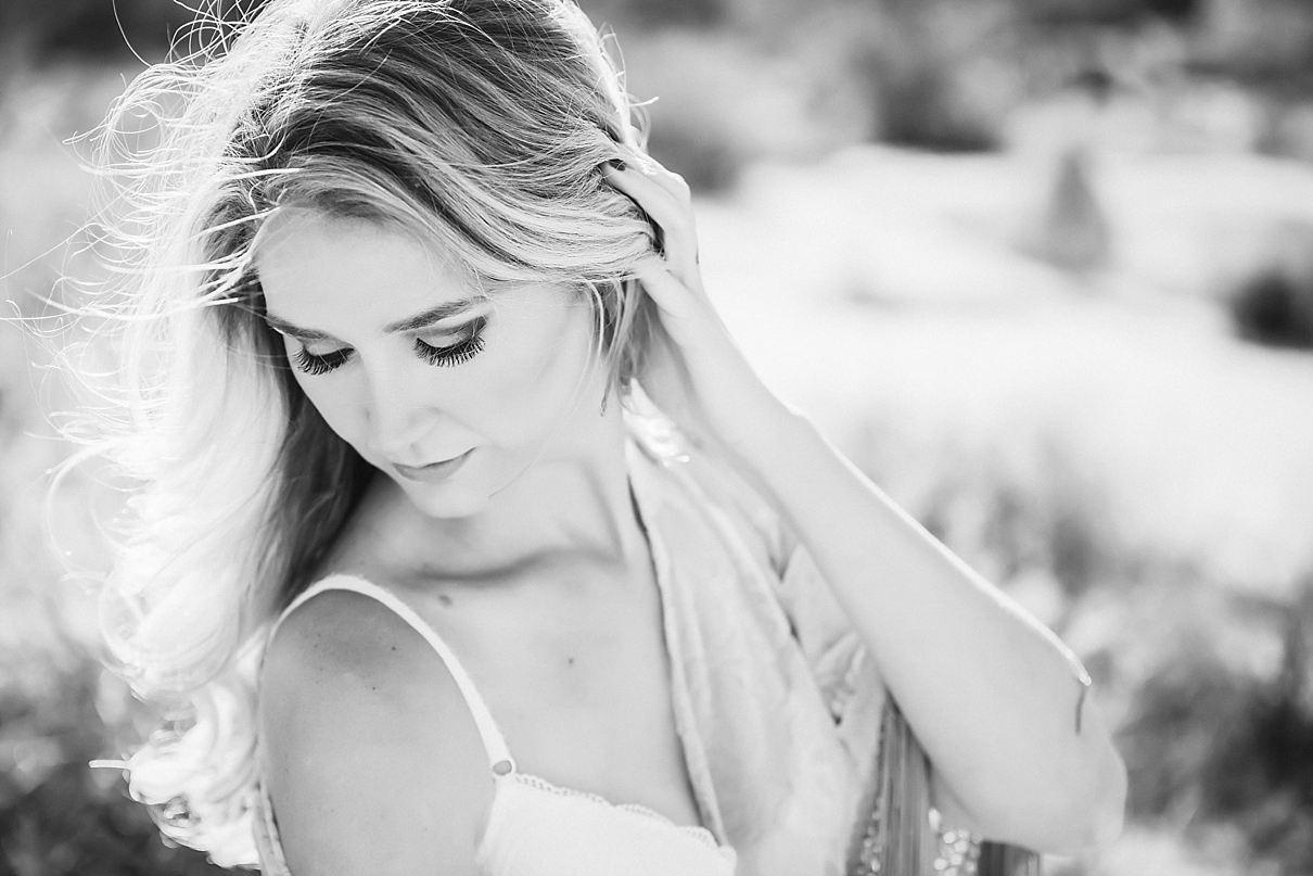 Desert Boudoir at Sunset | Michelle