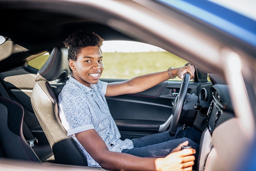 Senior Boy Session With a Jet Ski and a Cool Car