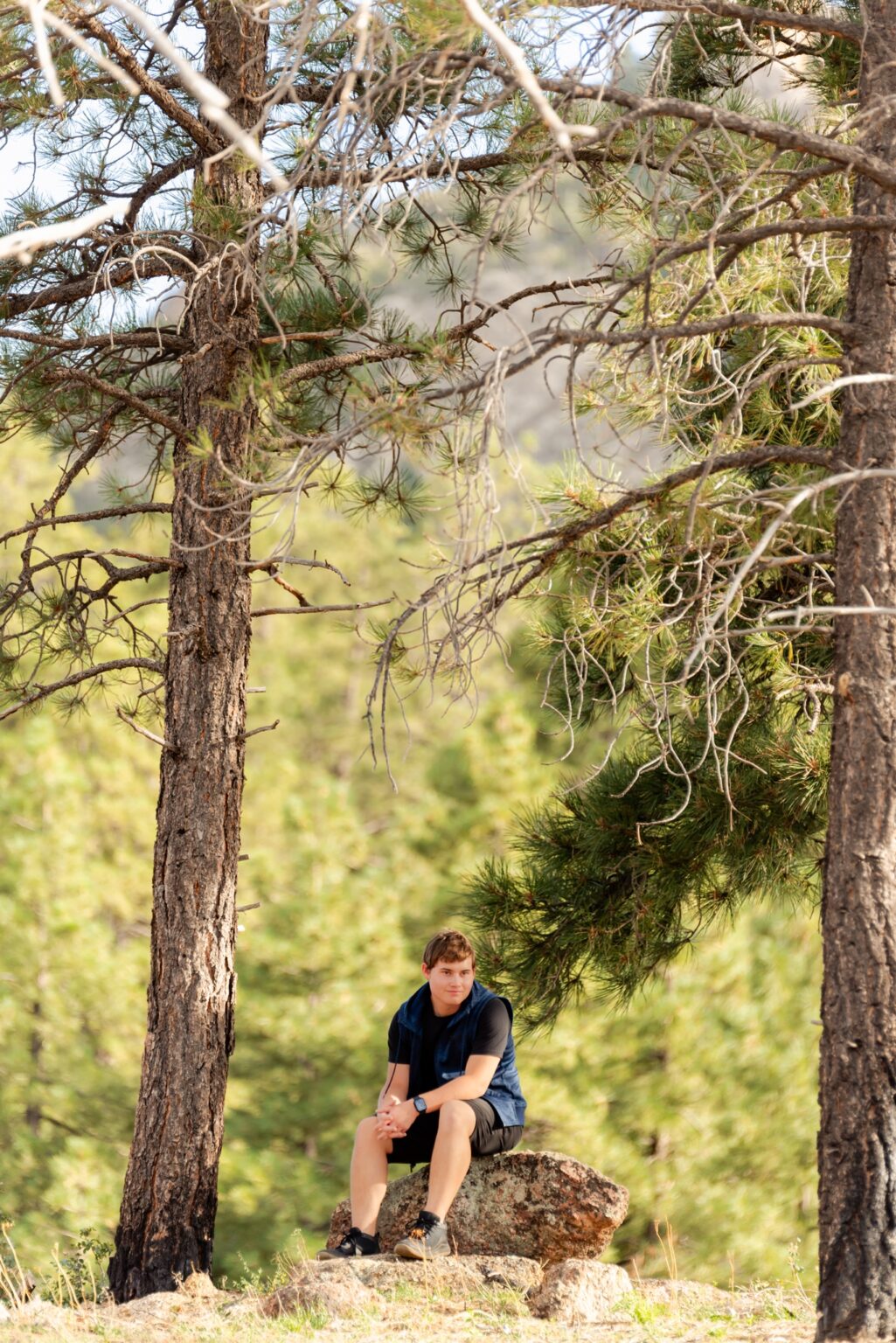 Senior Session at Hualapai Mountain Park