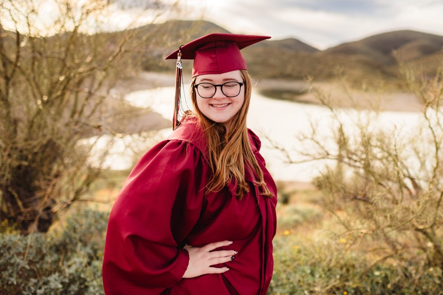Katelyn's Senior Photos at Lake Pleasant | Class of 2024